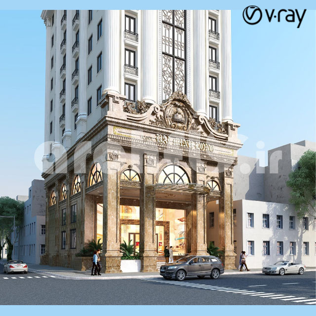 مدل سه بعدی صحنه ی آماده خارجی 062 - Archfly.ir
