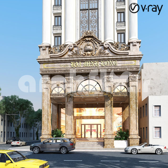 مدل سه بعدی صحنه ی آماده خارجی 062 - Archfly.ir